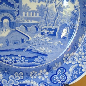 The Spode Blue Room Collection "castle" Dinner Plate, 10.25"d ...
