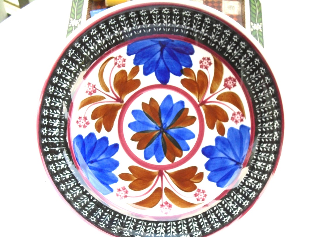 Vintage 1960s Societe Ceramique Maestricht Serving Bowl 10.5" X 2" Deep ...