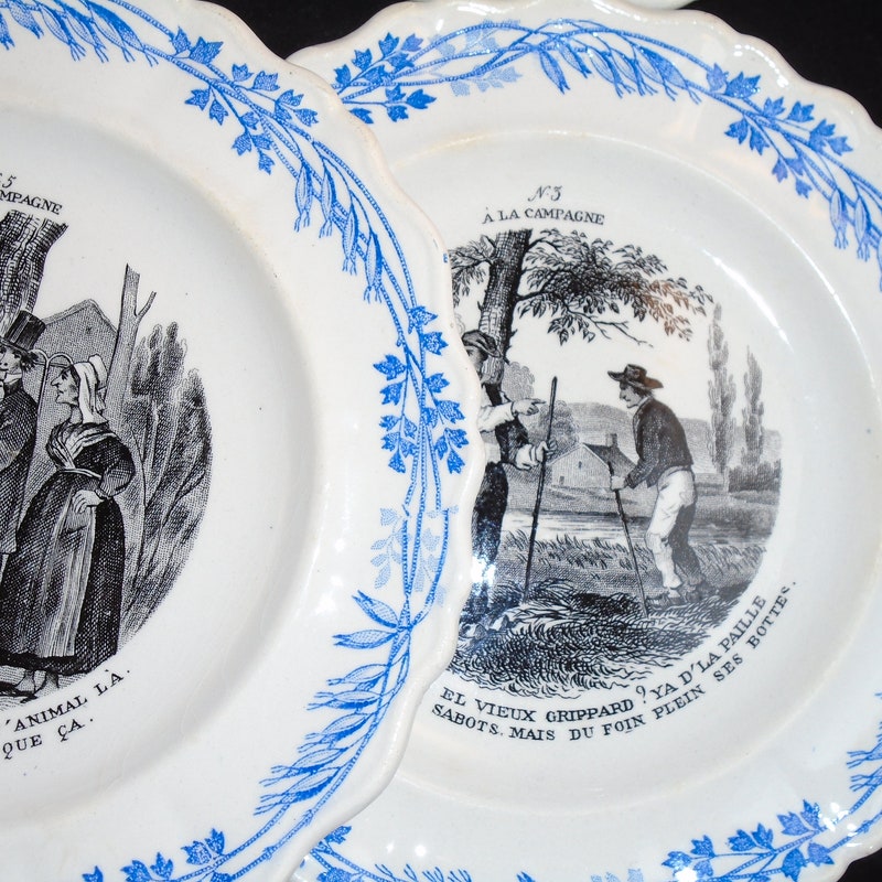 French Transferware - Etsy