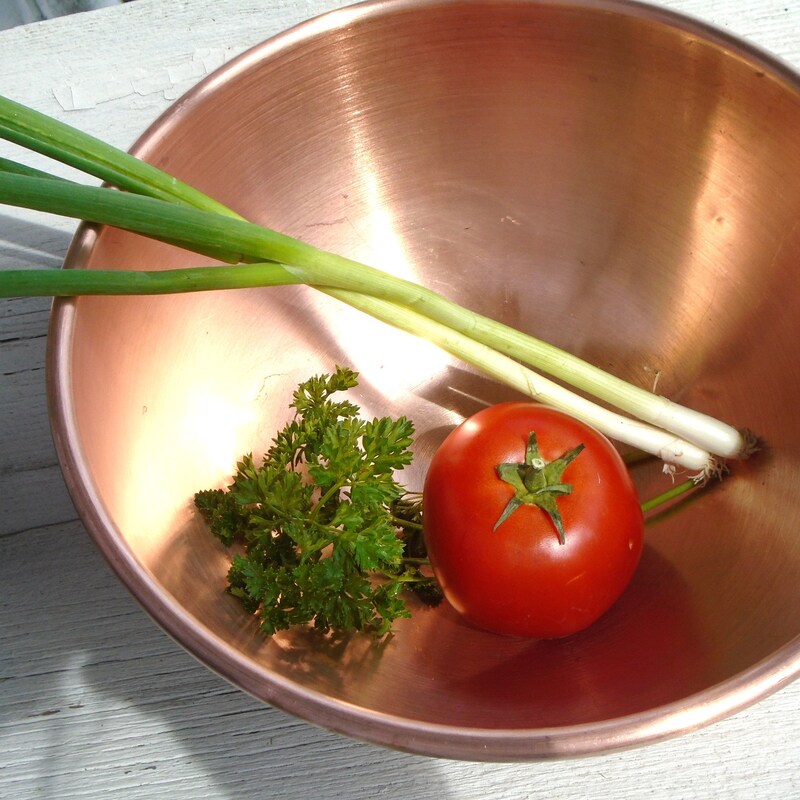 Copper Mixing Bowls - Etsy