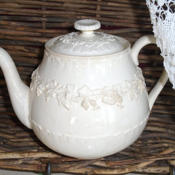 Embossed Teapot - Etsy