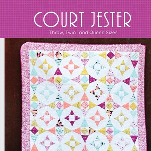 Court Jester Quilt Pattern Quilt Pattern by Hello Melly Designs- Paper ...