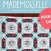 Mademoiselle Quilt Pattern Quilt Pattern by Hello Melly Designs- Paper ...