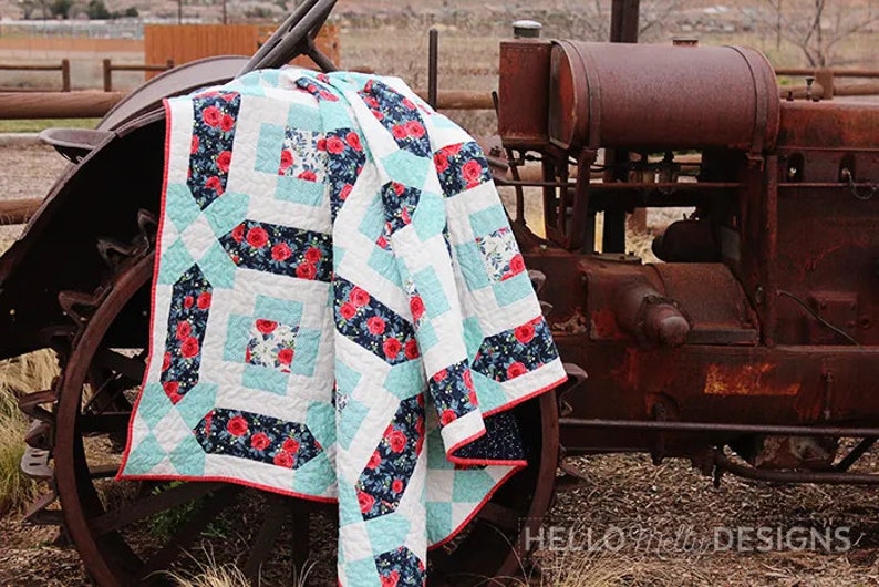 Mademoiselle Quilt Pattern Quilt Pattern by Hello Melly - Etsy