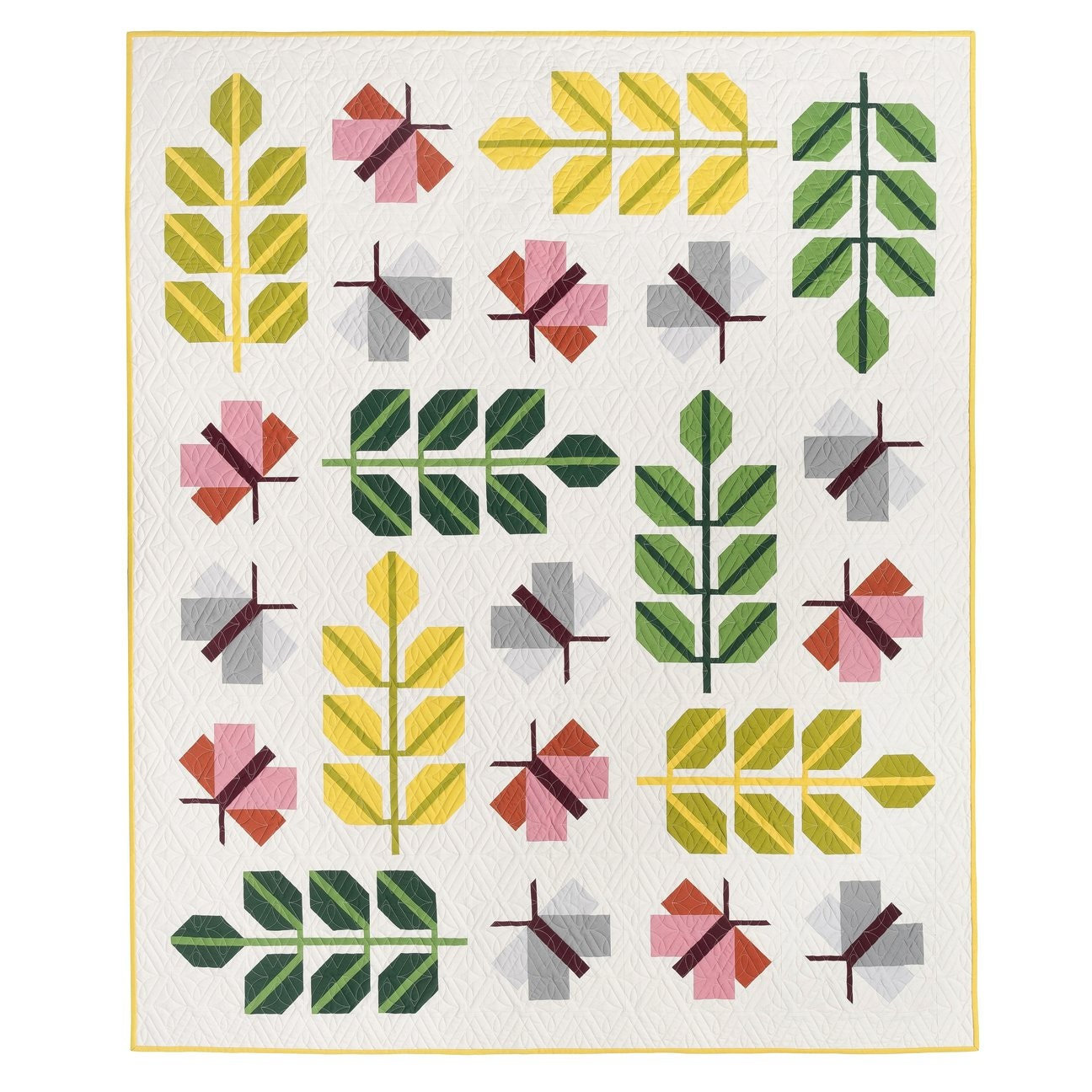 Oak Moth Quilt Pattern by Pen and Paper Patterns - Etsy