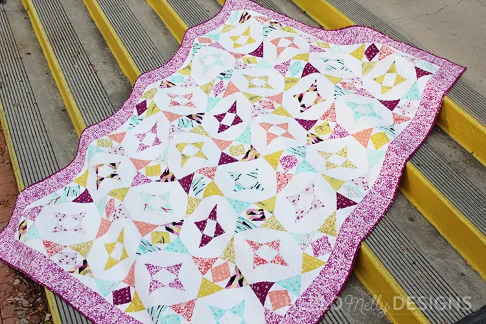 Court Jester Quilt Pattern Quilt Pattern by Hello Melly Designs- Paper ...