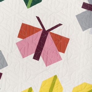 Oak Moth Quilt Pattern by Pen and Paper Patterns - Etsy