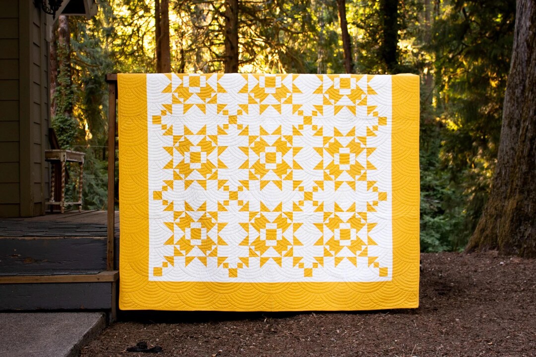 Sunny Days Quilt Pattern by Lamb Farm Designs - PAPER PRINTED PATTERN ...