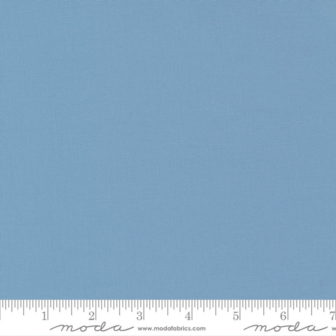 1/2 Yard - Bella Solids Glacier 9900 207 - Moda Fabrics, Quilting ...