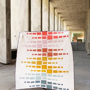 Aftershock PRINTED Pattern by Wren Collective Paper Printed Quilt ...