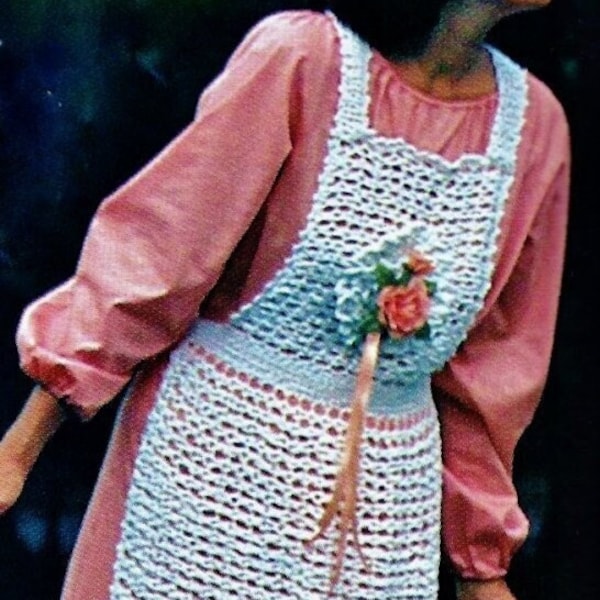 Crochet Pinafore - Etsy