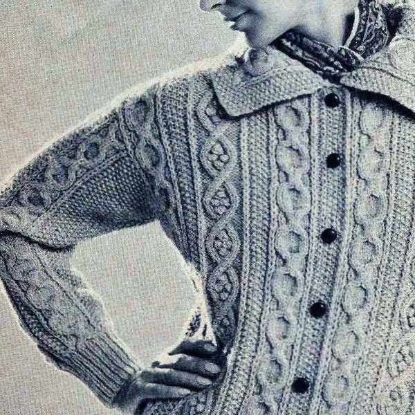 Fisherman Knit - Etsy