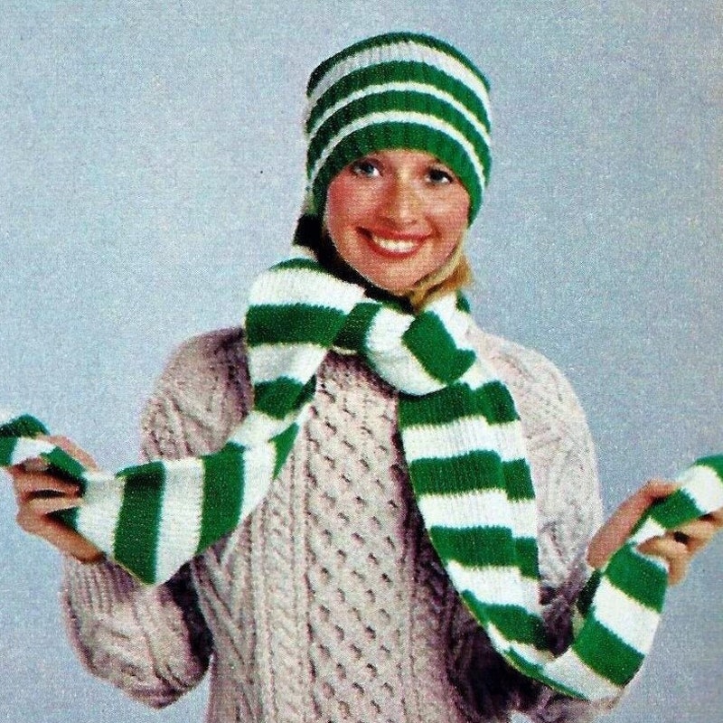 Stocking Hat Pattern - Etsy