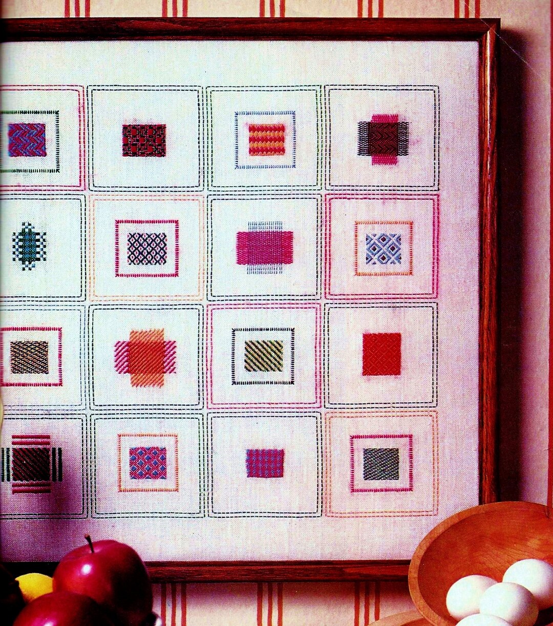 Darning Sampler Pattern Digital Download Vintage Embroidery Pattern - Etsy