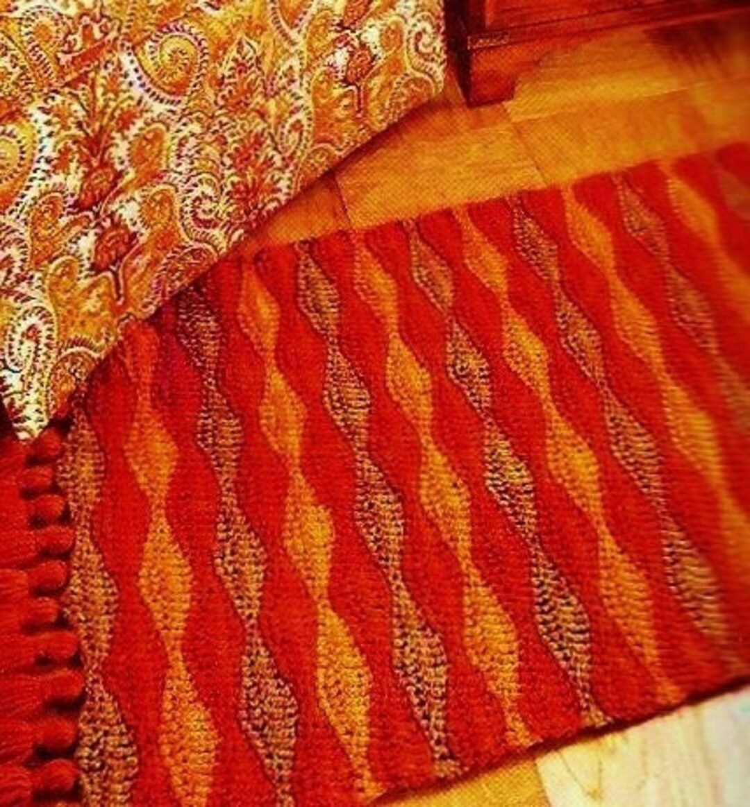 Easy Crocheted Rug Pattern Digital Download Vintage Crochet Pattern - Etsy