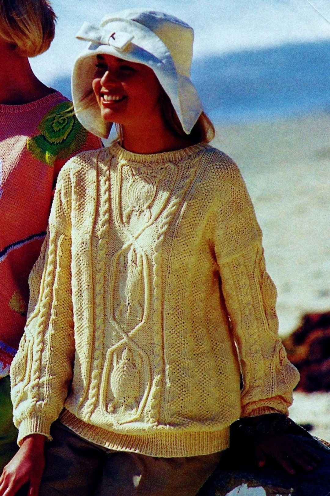 Knitted Sea Turtle Sweater Pattern Digital Download Vintage Knitting ...