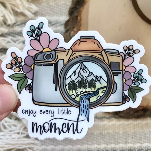 Photography Camera Sticker - Etsy