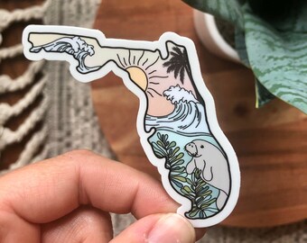 Florida Home Decal / Florida Native Car Decal / Floridian Home - Etsy