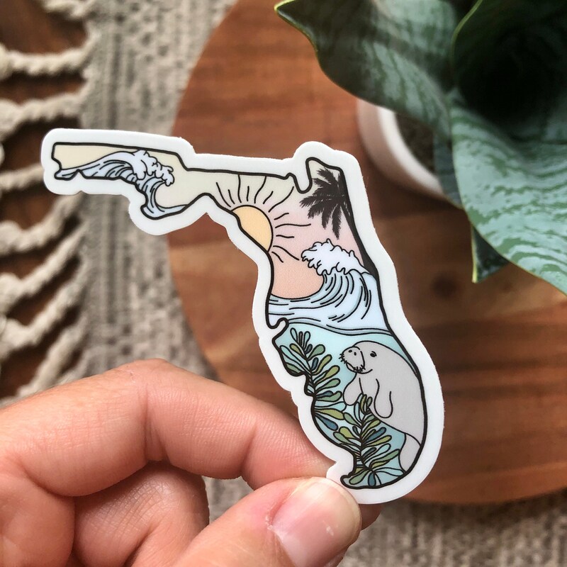 Florida Decal - Etsy