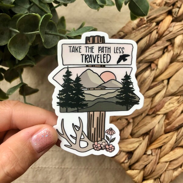 Path Less Traveled - Etsy
