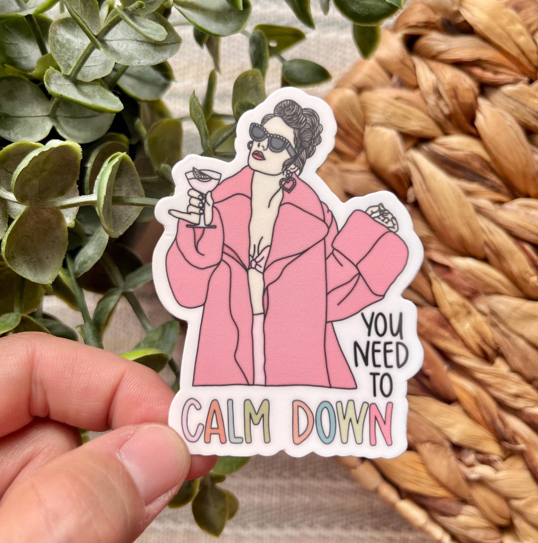 You Need to Calm Down Sticker Taylor Swiftie Gifts Lover Taylor Swift ...