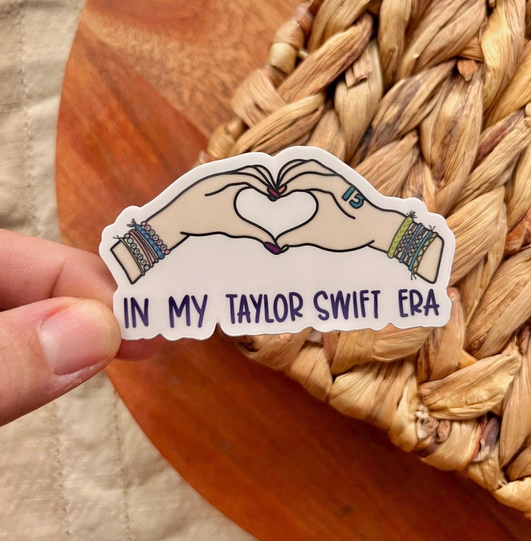 Taylor Swift Eras Tour Eras Inspired Vinyl Sticker Eras Tour Souvenir ...
