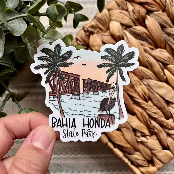Bahia Honda State Park Sticker - Etsy