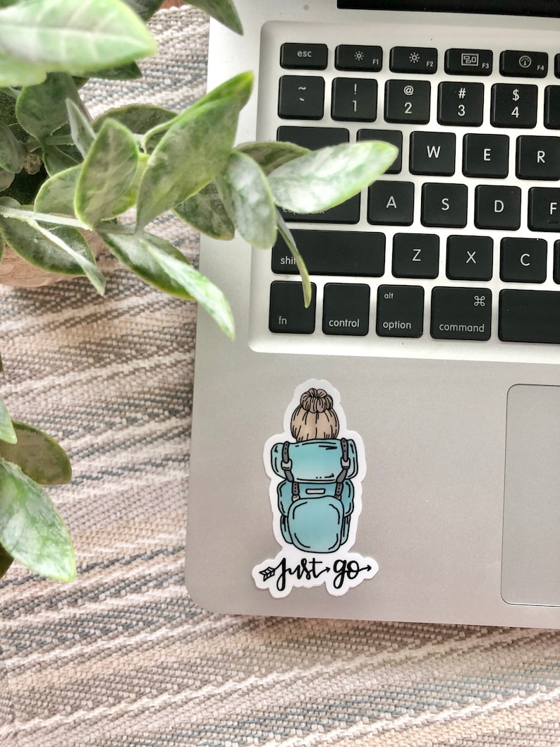 Just Go Just Go Sticker Explore Sticker Travel Stickers - Etsy