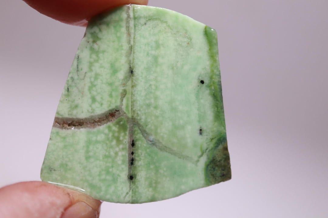 Chrysoprase Preform Cabochon - Opaque Form - Etsy
