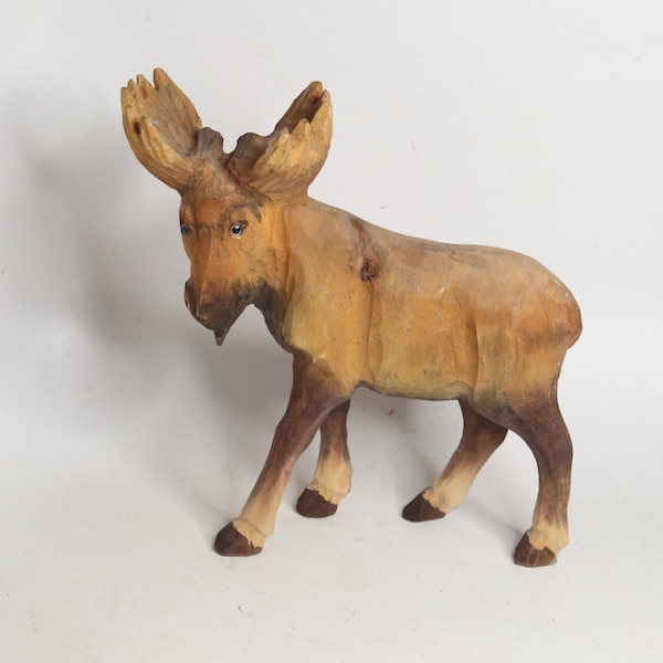 Carved Moose - Etsy