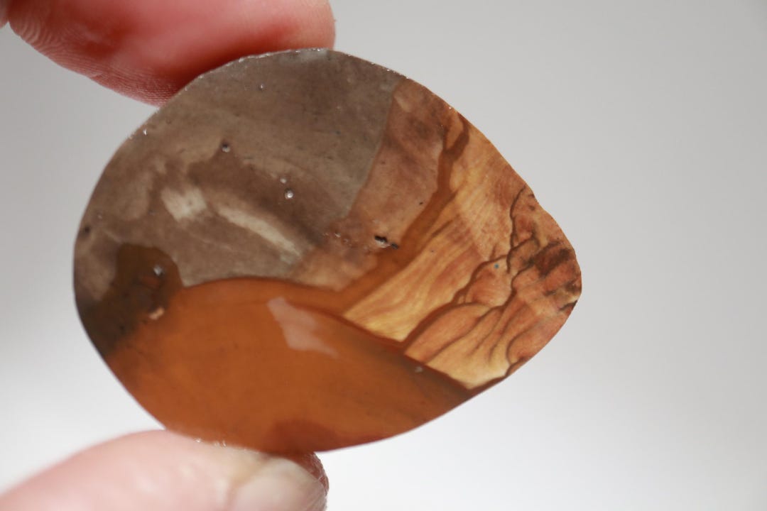 Biggs Picture Jasper Preform Cabochon - Landscape Jasper - Scenic ...