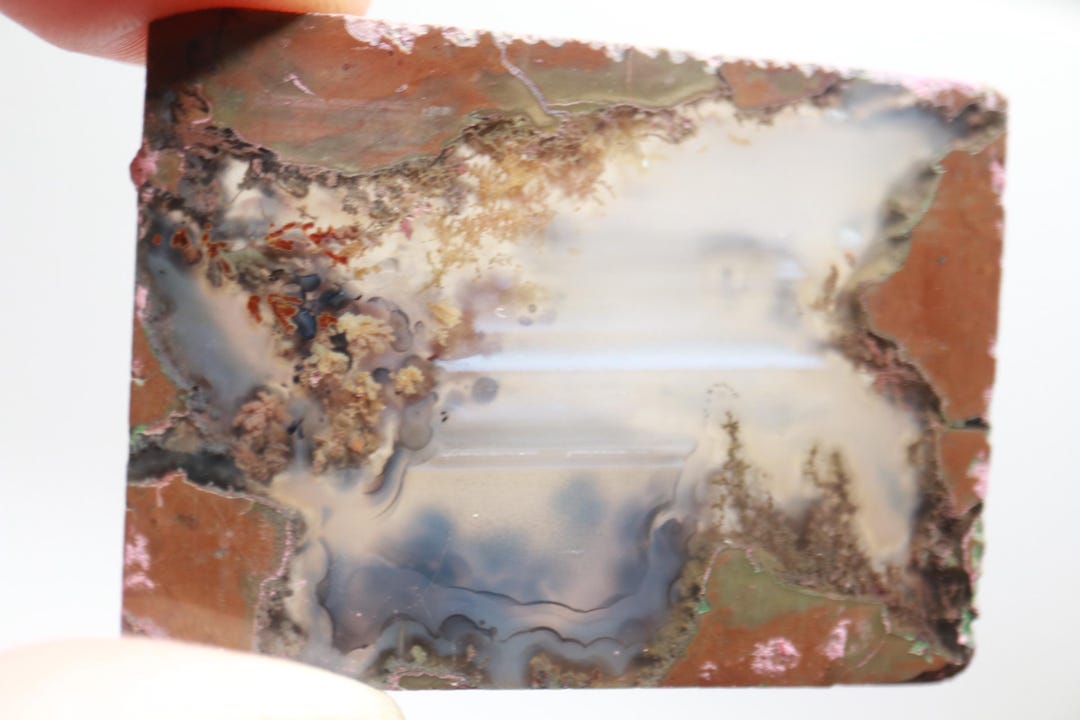 Thunder Egg Geode Agate Flat Preform Cabochon Collector Grade Aquarium ...