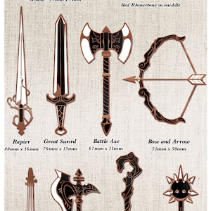 Take This, Traveler Enamel Pin - TTRPG - Tabletop RPG - Dagger - Bow ...