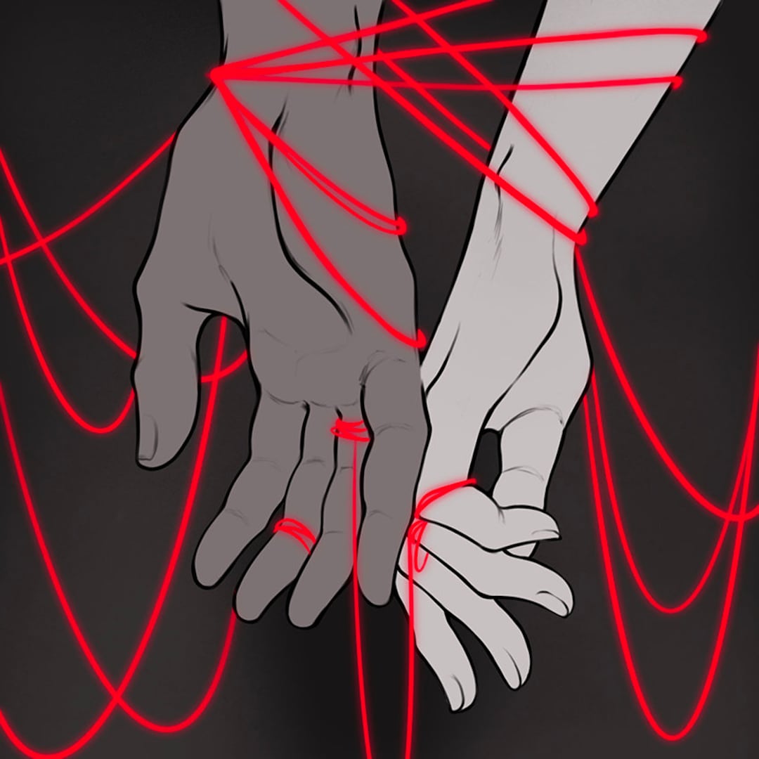 Fate Red String of Fate Print - Etsy