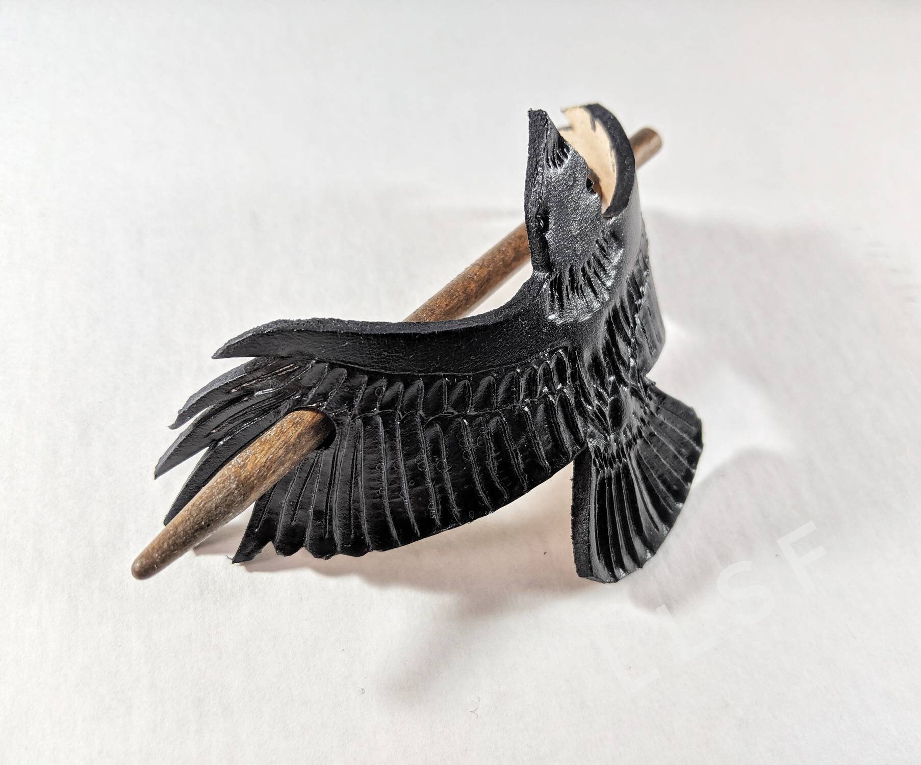 Raven Crow Hair Pin - Etsy