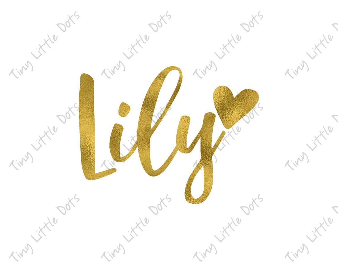 Personalized Name Heart Sticker DIGITAL Iron on Transfer - Etsy