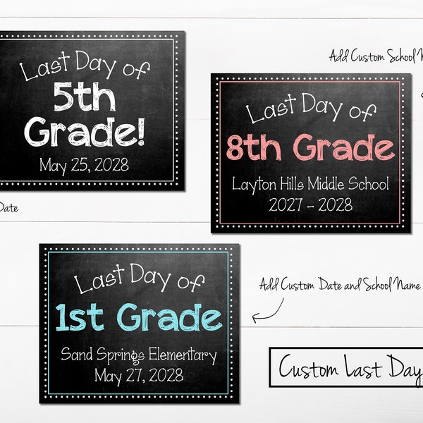 Chalkboard School - Etsy