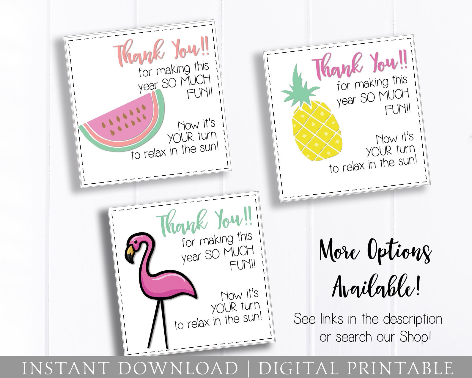 Teacher Gift Teacher Appreciation DIGITAL Printable Thank - Etsy