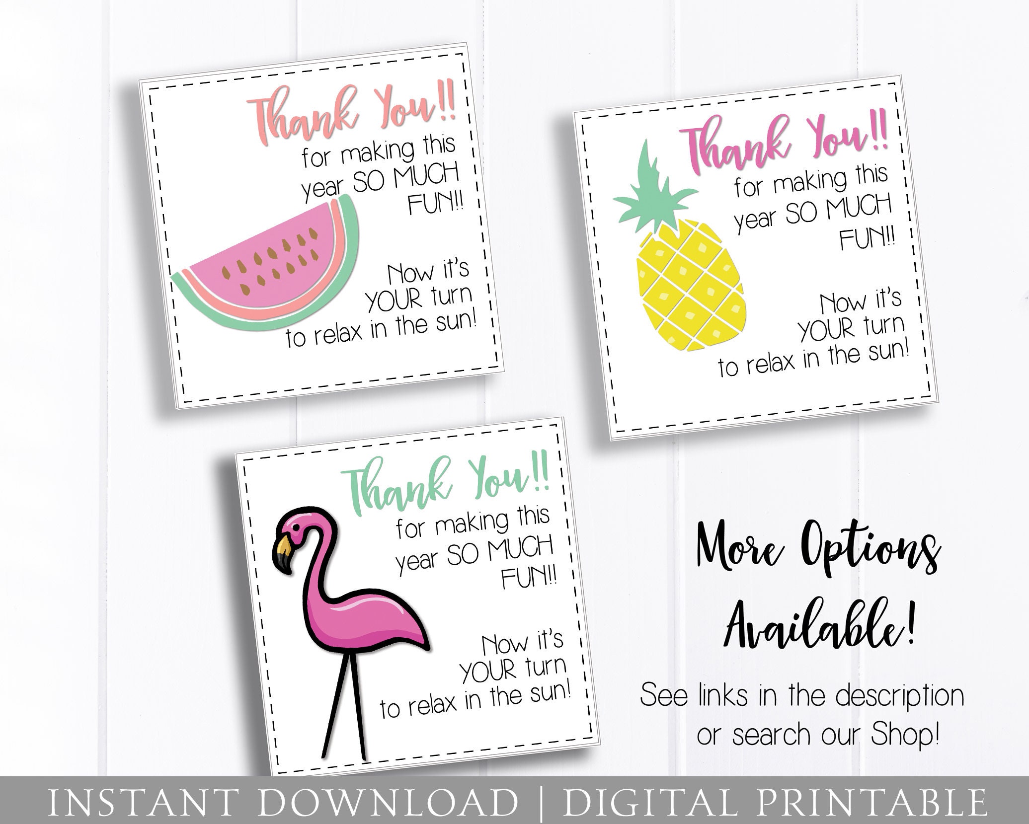 Teacher Gift Teacher Appreciation DIGITAL Printable Thank - Etsy