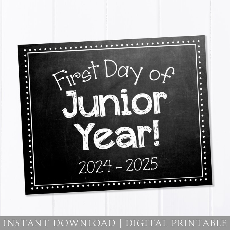 First Day Chalkboard - Etsy