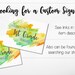 First Day of School Sign, Preschool, Watercolor, Green Yellow, First ...