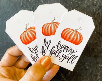 Fall Gift Tags | Etsy