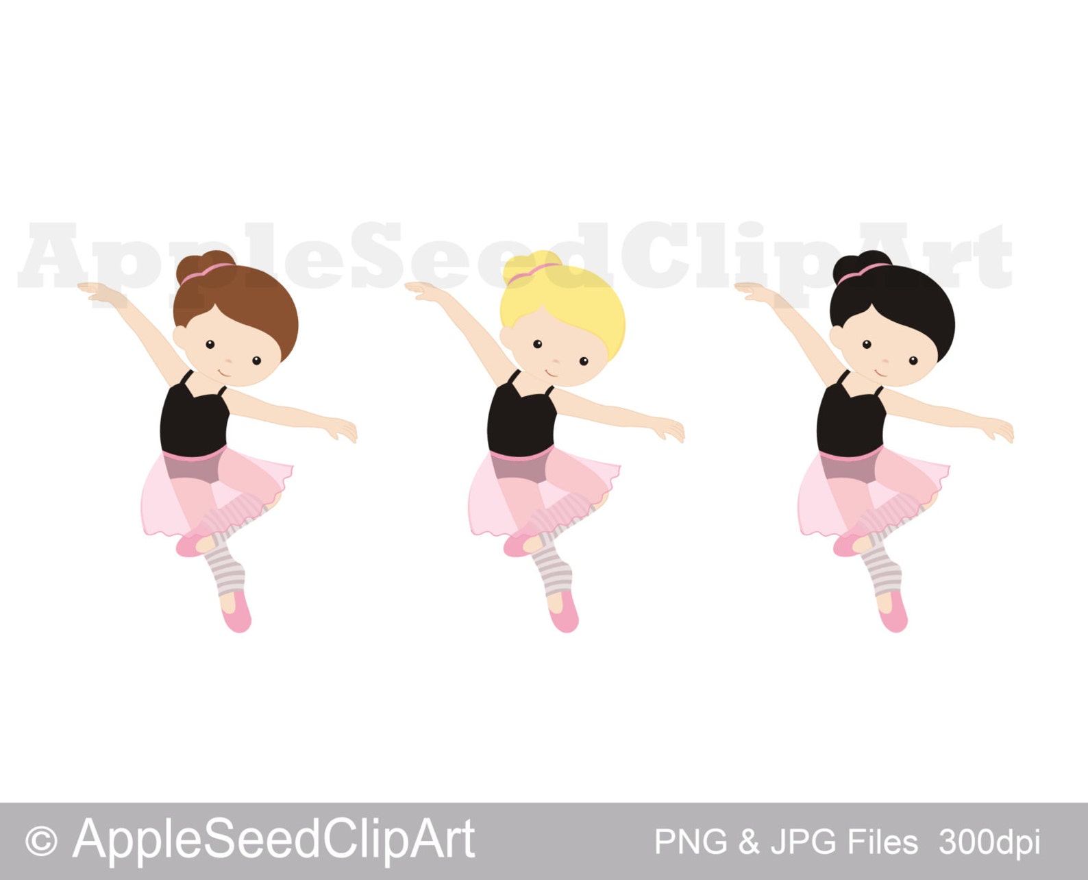 Ballerina Clip Art, Ballet Clip Art, Cute Little Girls Clip Art ...