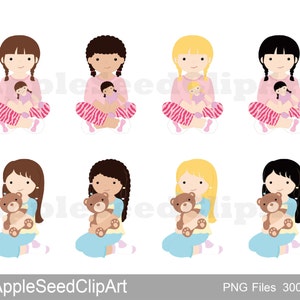 Girls Night Over, Sleepover Digital Clip Art, Instant Download, Pajama ...