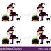 Halloween Digital Clip Art, Little Witches Digital Clip Art, Party ...
