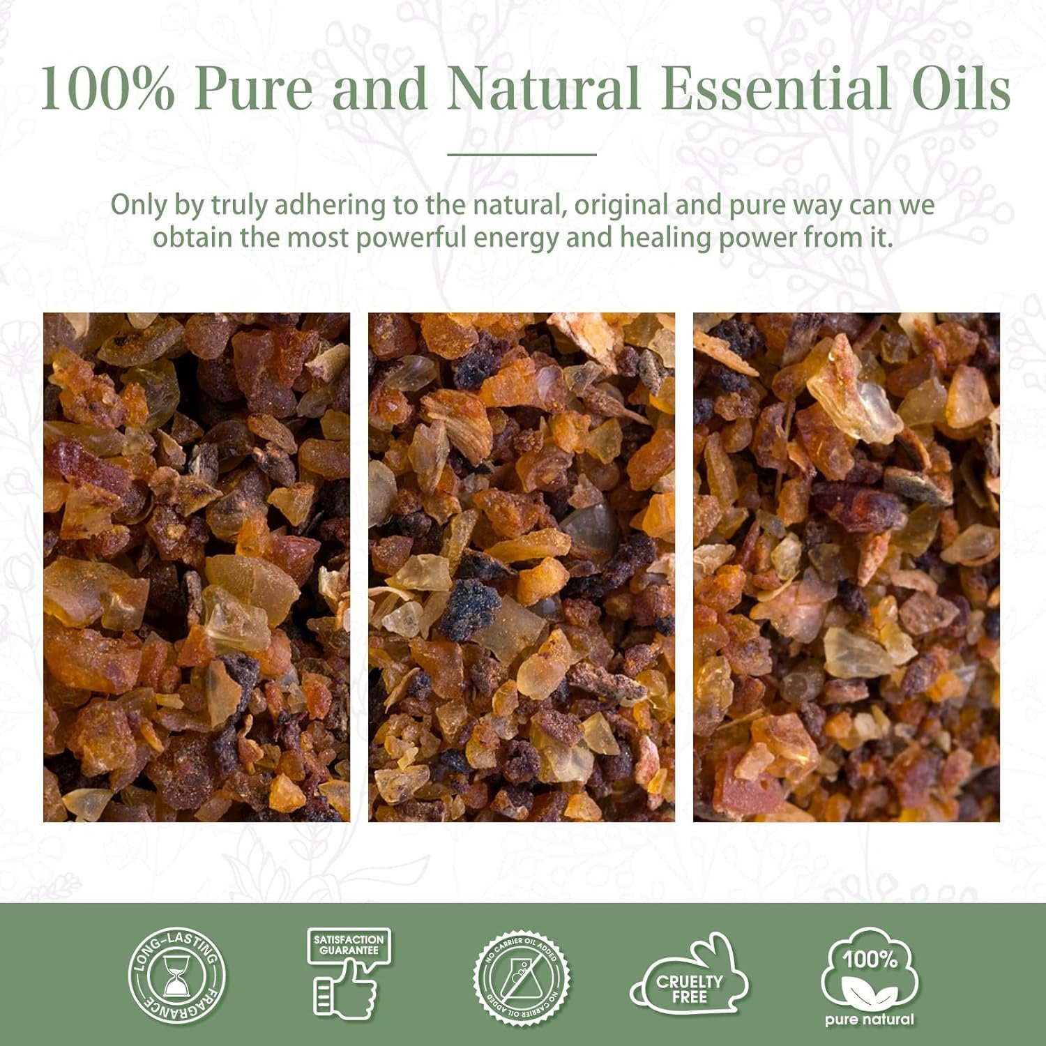 MYRRH Organic Essential Oil - Wildcrafted Rich Resin - Etsy