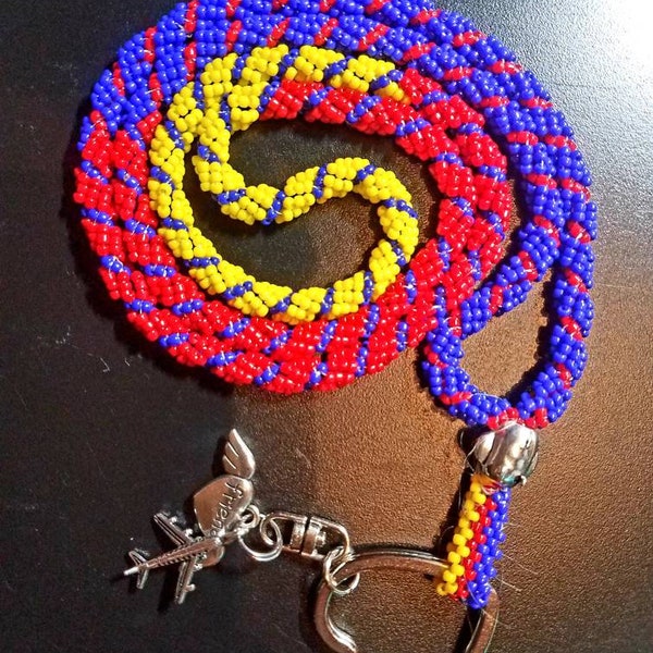 Beaded Landyard - Etsy