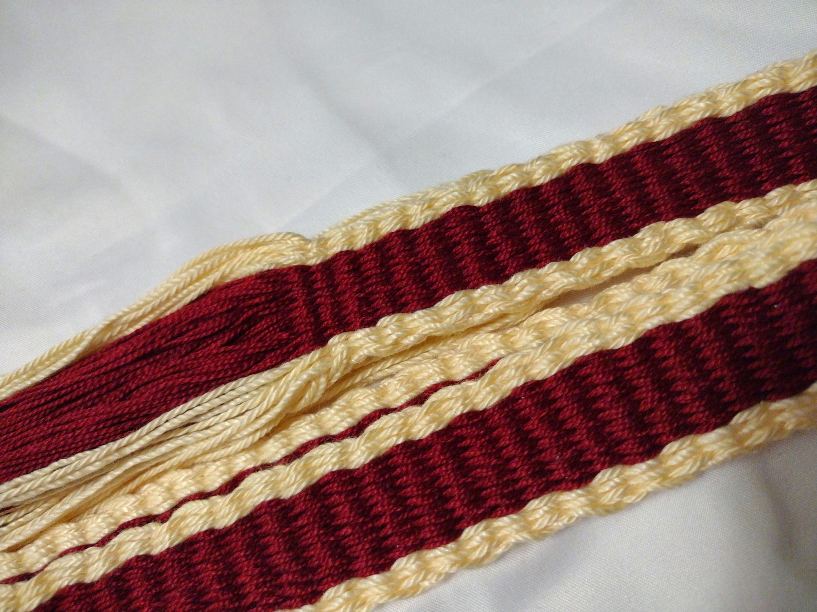 ES25 Powder Horn Strap/belt Handwoven on an Inkle Loom Traditional ...