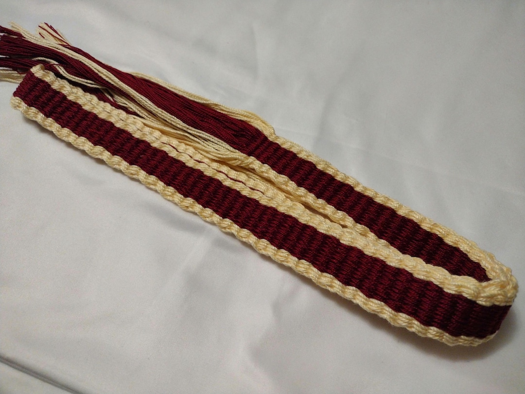 ES25 Powder Horn Strap/belt Handwoven on an Inkle Loom Traditional ...