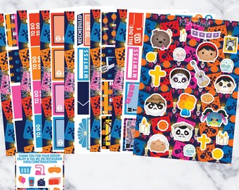 Pixar coco stickers | Etsy